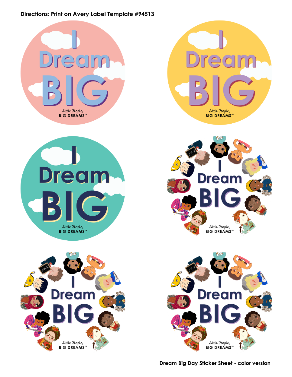 Extras - Little People, BIG DREAMS